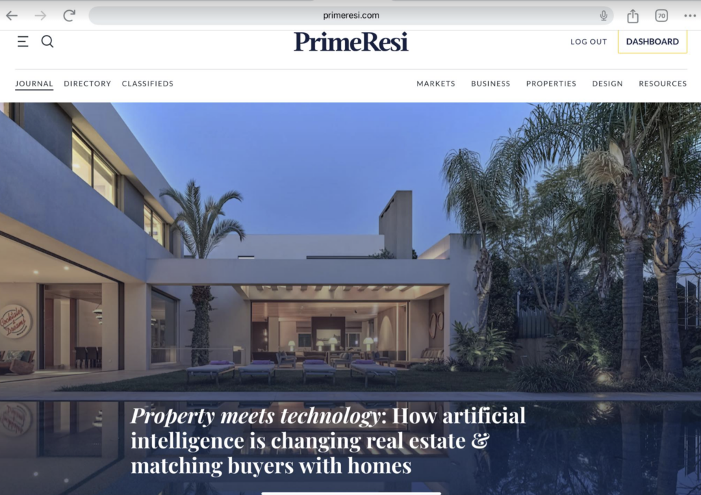 Prime Resi | How Artificial Intelligence is Changing Real Estate & Matching Buyers with Homes ...